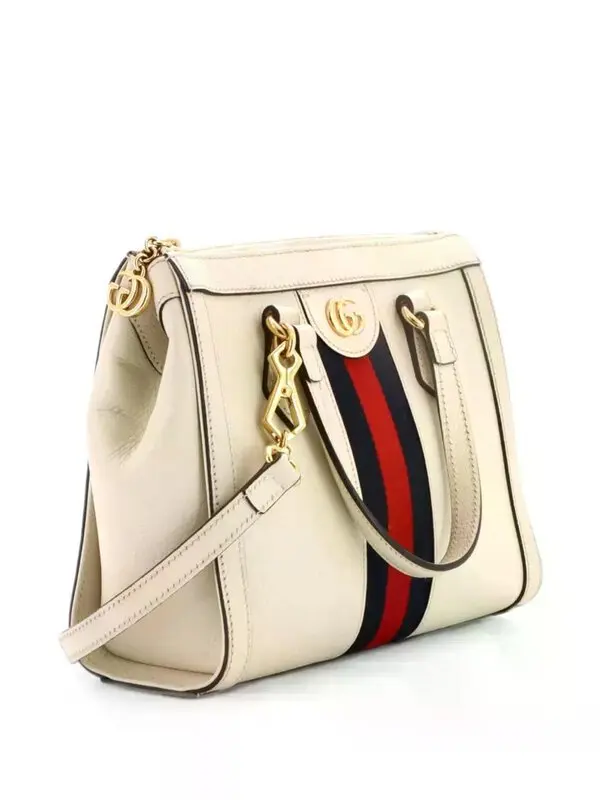 Gucci Ophidia Top Handle Tote Leather Small Satchel