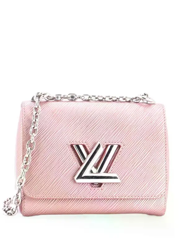 LOUIS VUITTON Twist Handbag Epi Leather Pm Crossbody Bag - Pink