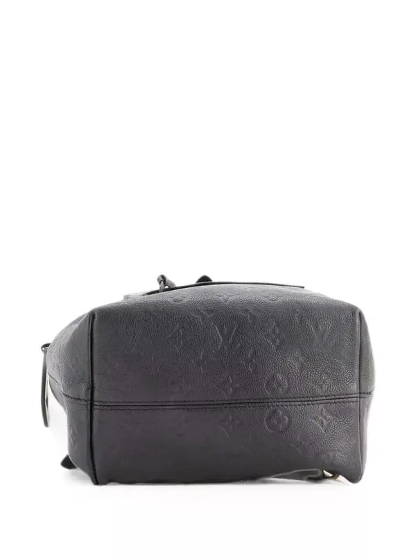 LOUIS VUITTON Montsouris Nm Monogram Empreinte Leather Pm Backpack