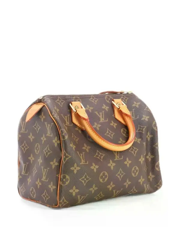 LOUIS VUITTON Speedy Handbag Monogram Canvas 25 Satchel