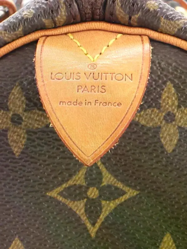 LOUIS VUITTON Speedy Handbag Monogram Canvas 25 Satchel