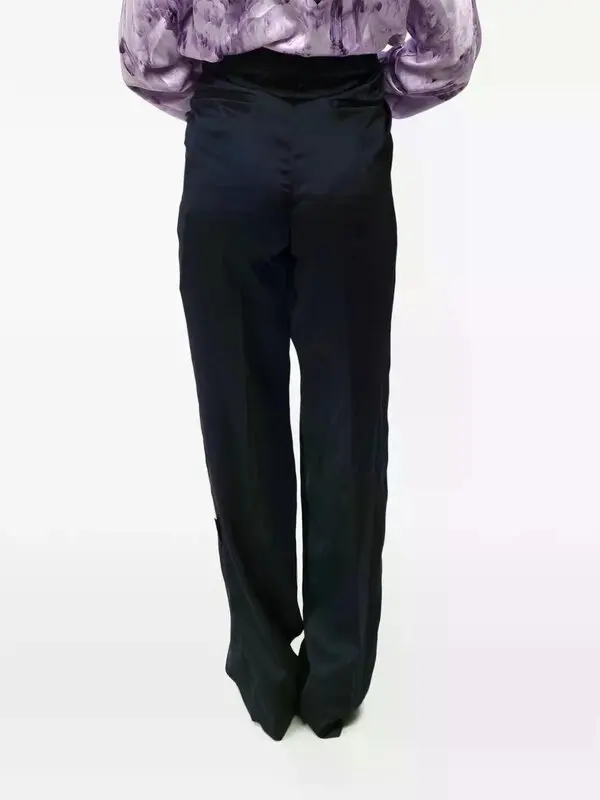 Off-White Logo-print Satin Trousers