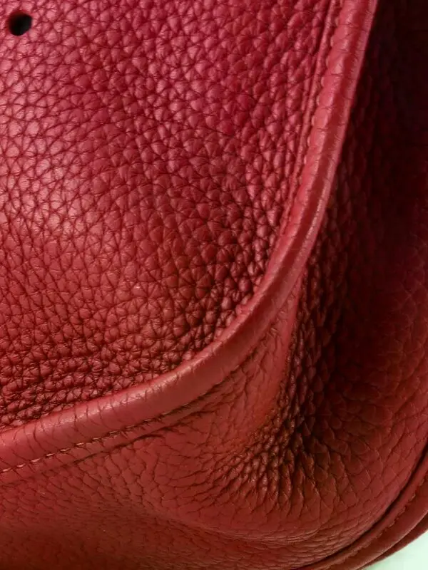 Hermès Evelyne Clemence Pm Bag - Red