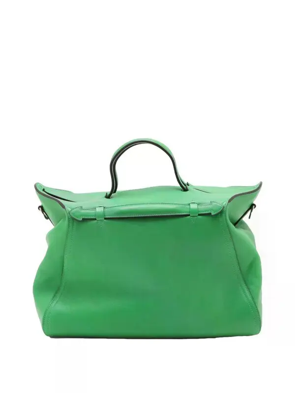 Hermès 2014-2026 Evercolor Oxer Satchel - Green