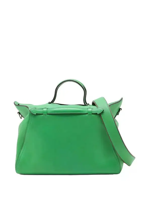 Hermès Evercolor Oxer Satchel - Green