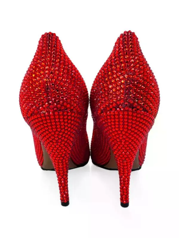 FERRAGAMO 1960 Crystal-embellished Pumps