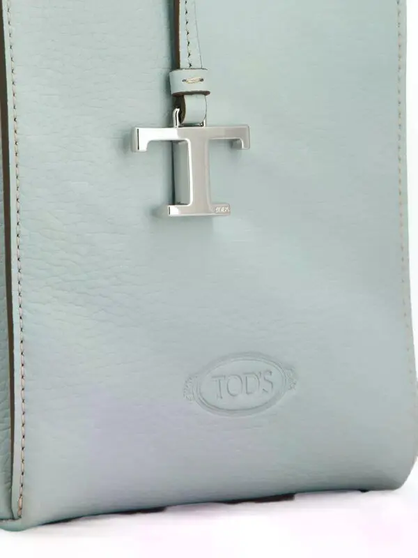 TOD'S T Timeless Leather Tote Bag