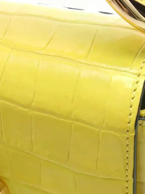 Chloé Leather Crocodile-effect Shoulder Bag