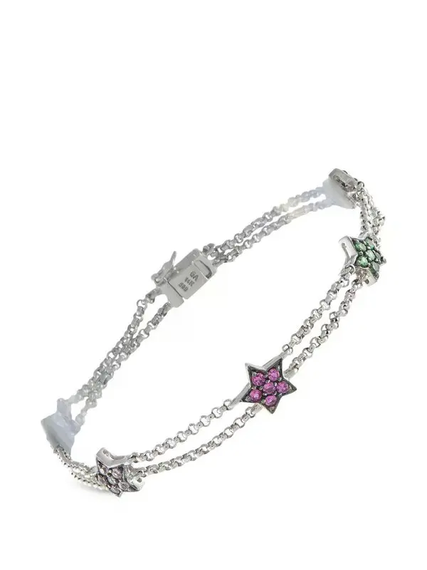 LB EXCLUSIVE Sapphire Star Bracelet - Silver