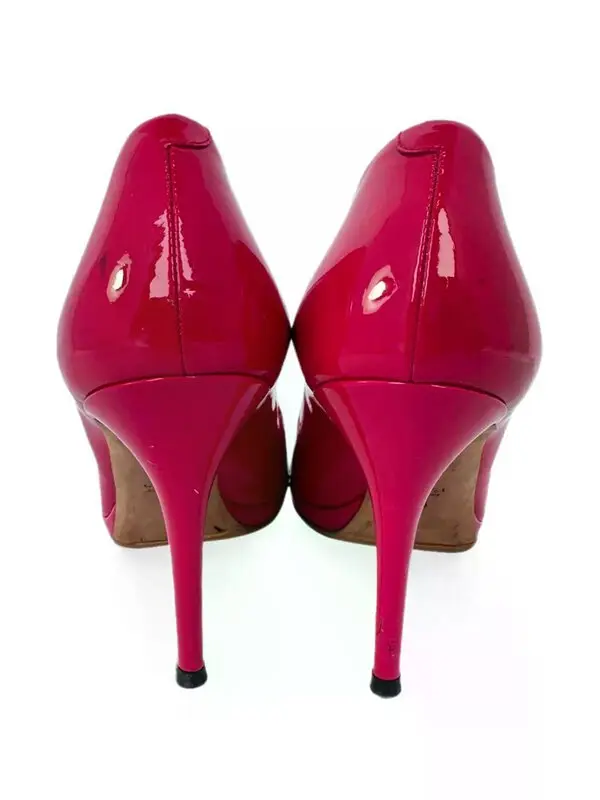 Gucci Horsebit Peep-toe Pumps - Pink