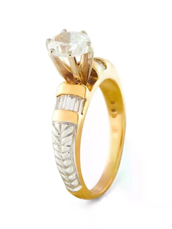 LB EXCLUSIVE 18k Yellow Diamond Ring