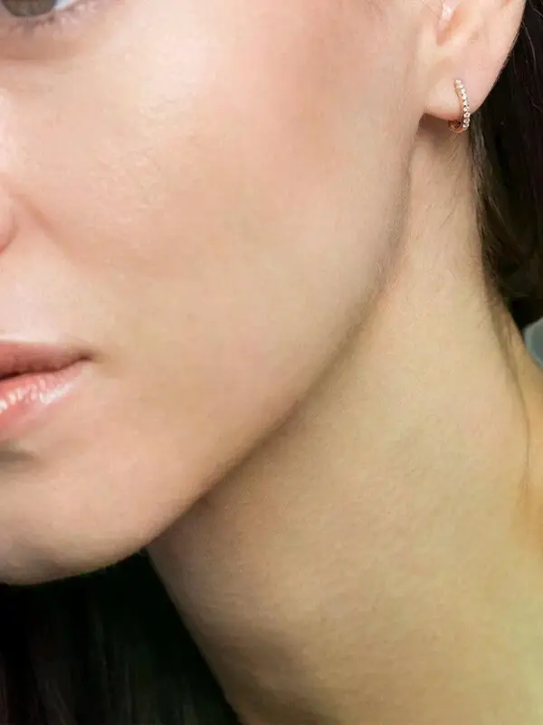 DANA REBECCA DESIGNS Diamond Huggie Earrings