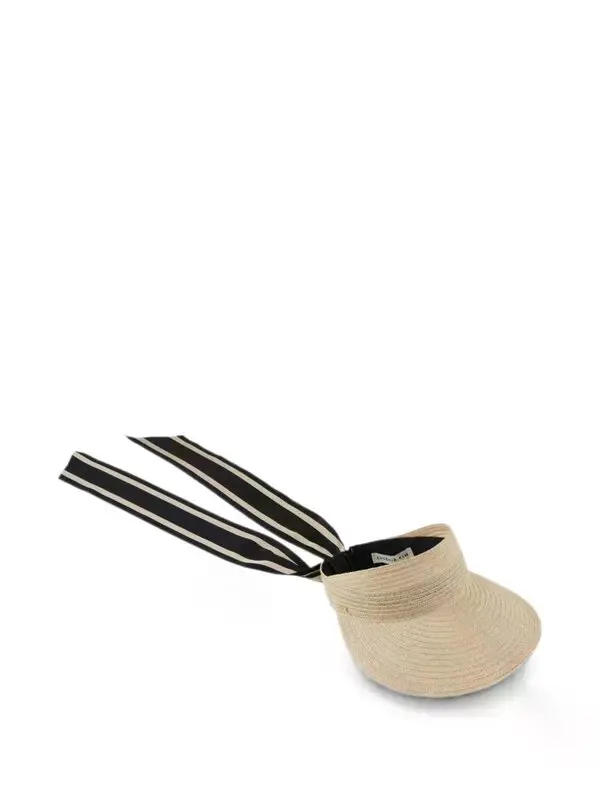 Eugenia Kim Ricky Visor With Grosgrain Ties