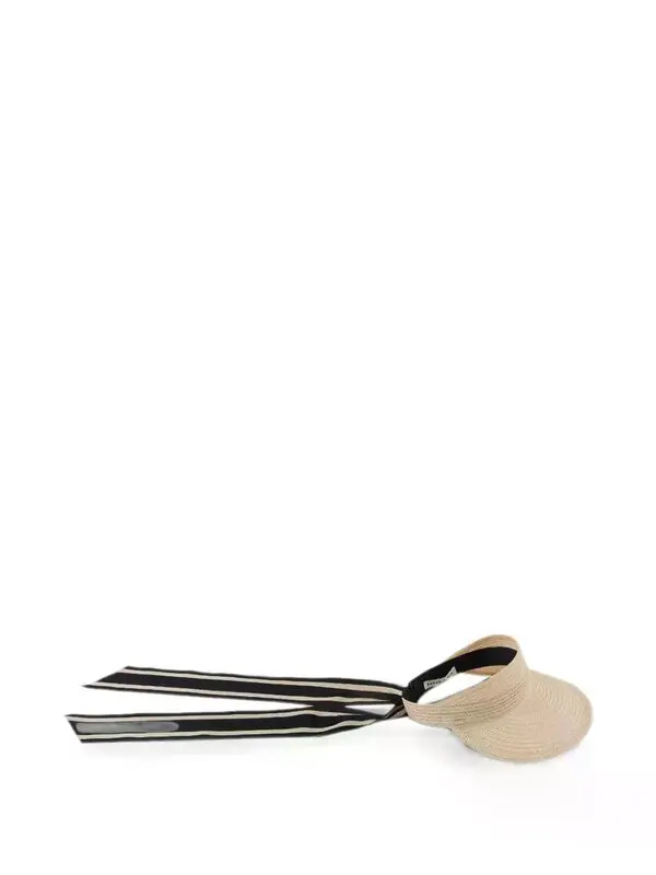 Eugenia Kim Ricky Visor With Grosgrain Ties