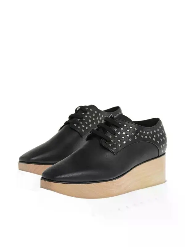 Stella McCartney Elyse Star-studded Derby Shoes