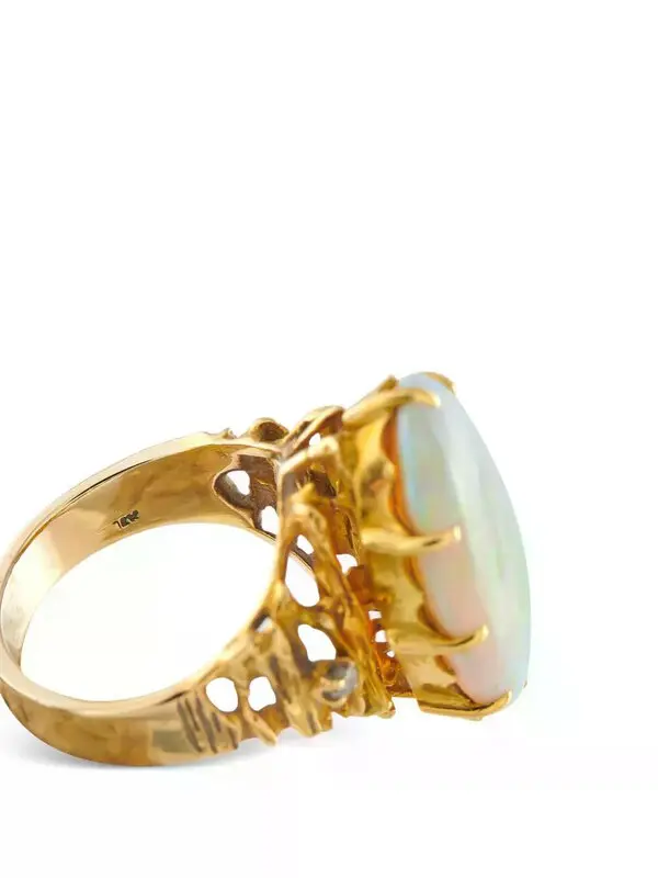 LB EXCLUSIVE 18k Yellow Opal Cocktail Ring