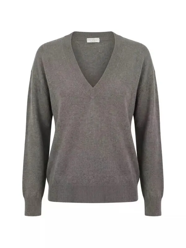 Brunello Cucinelli V-neck Cashmere Sweater