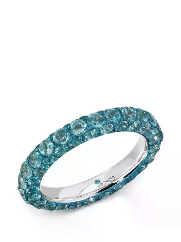 GRAZIELA Topaz 3-sided Ring