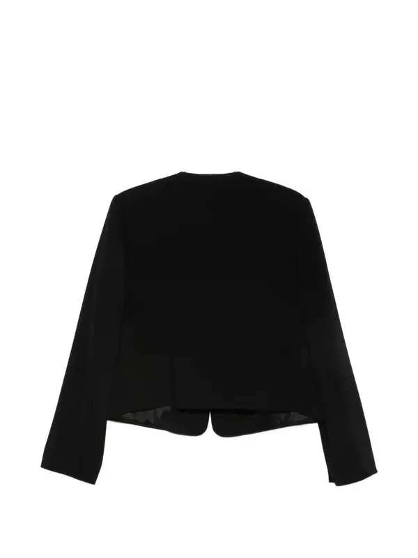 Max Mara Collarless Jacket