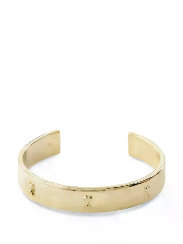 AMI Paris Hammered De Coeur Bracelet