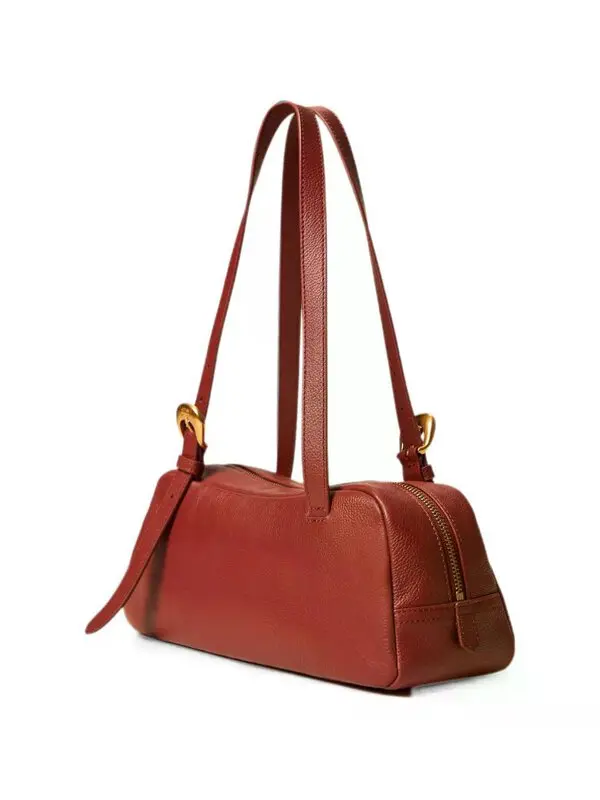 TWINSET Adjustable Leather Bowler Bag