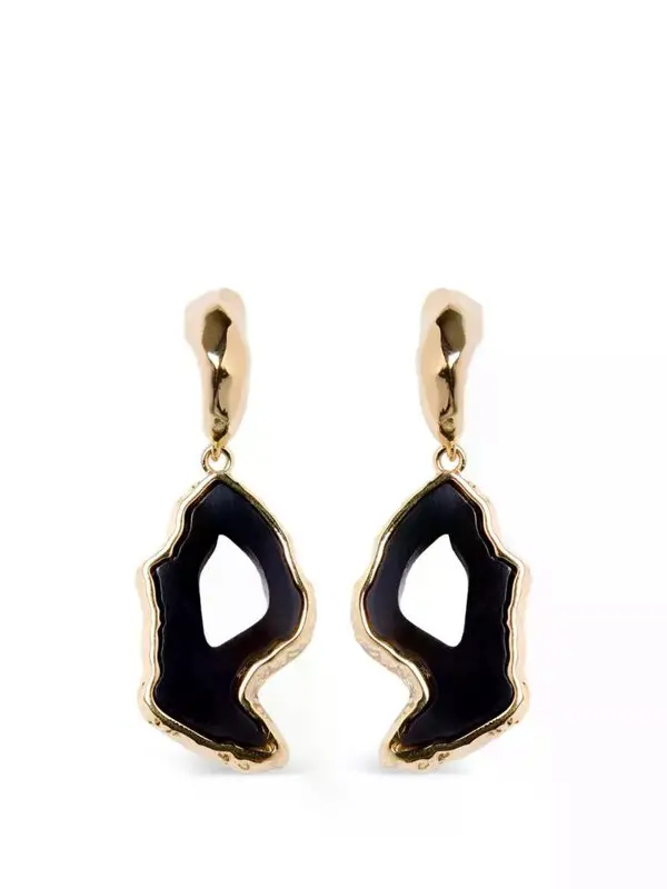 Erdem Stone-pendant Drop Earrings