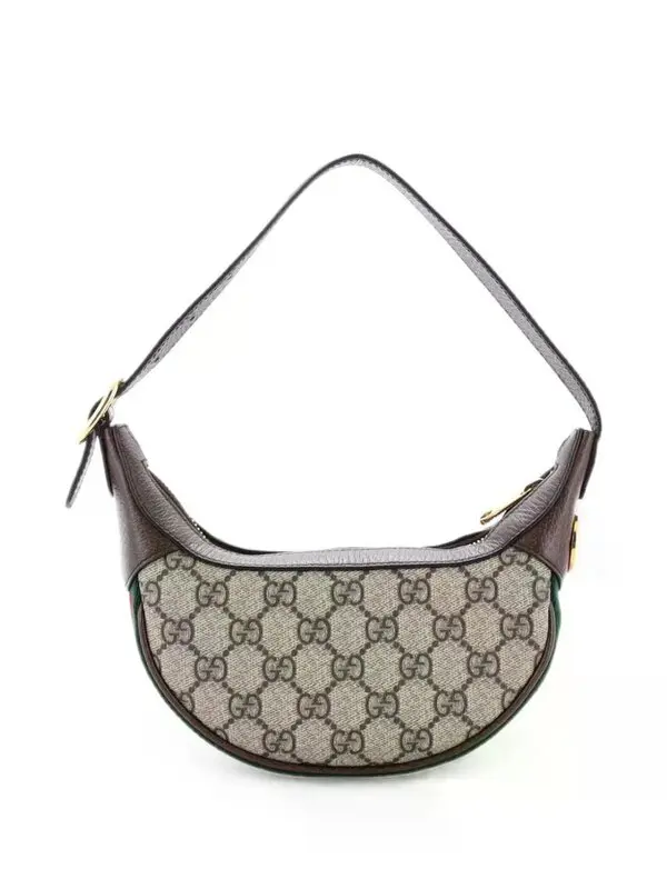 Gucci Ophidia Gg Coated Canvas Mini Hobo Bag