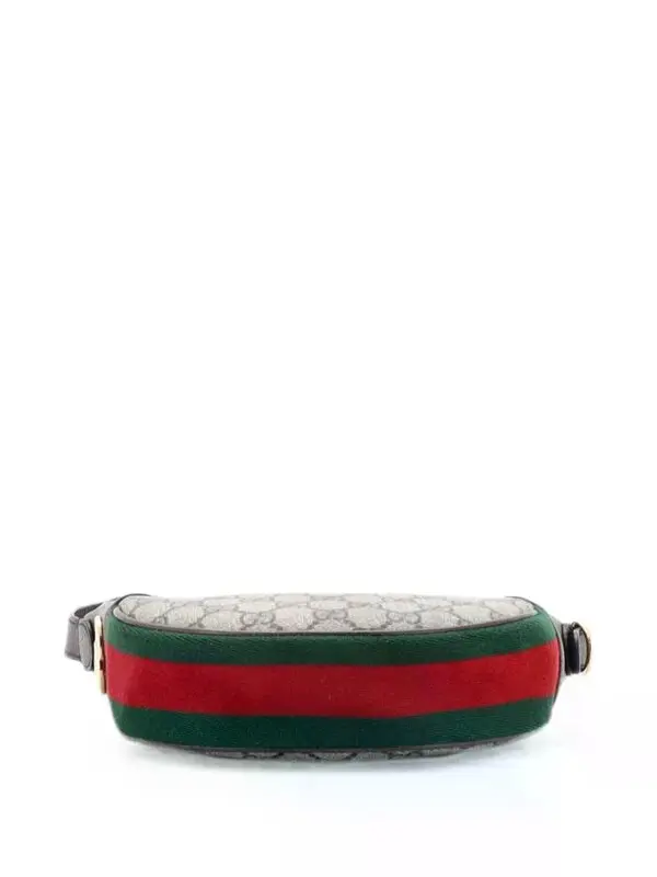 Gucci Ophidia Gg Coated Canvas Mini Hobo Bag