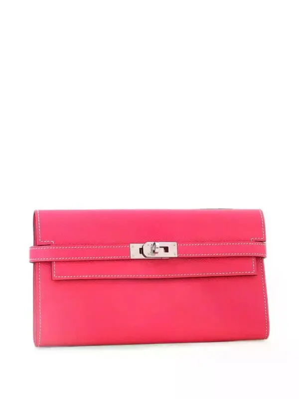 Hermès Kelly Wallet Epsom Long Small Wallets