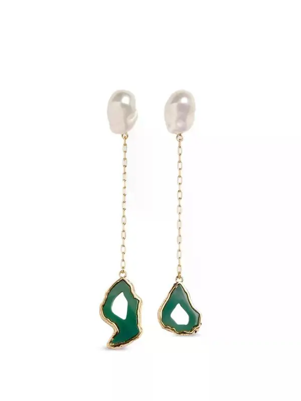Erdem Stone-drop Earrings