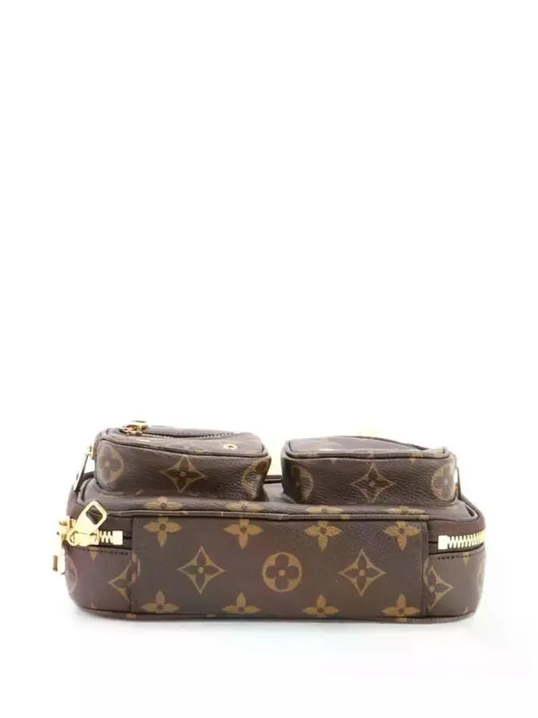 LOUIS VUITTON Monogram Canvas Utility Crossbody Bag - Brown