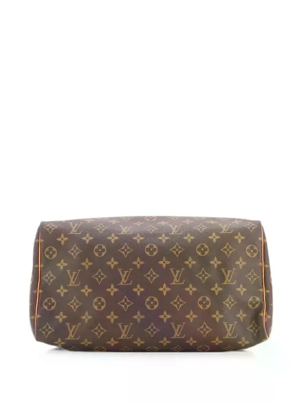 LOUIS VUITTON Speedy Handbag Monogram Canvas 35 Satchel
