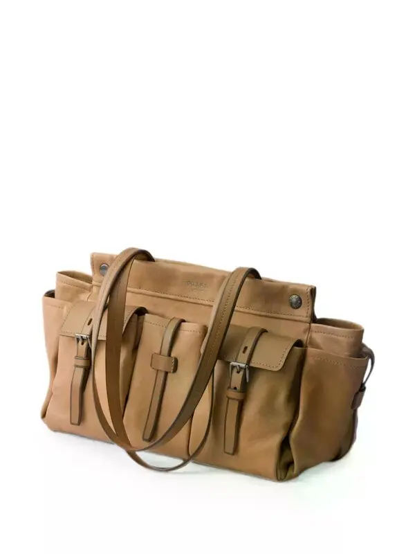 Prada Route Large Leather Tote Bag