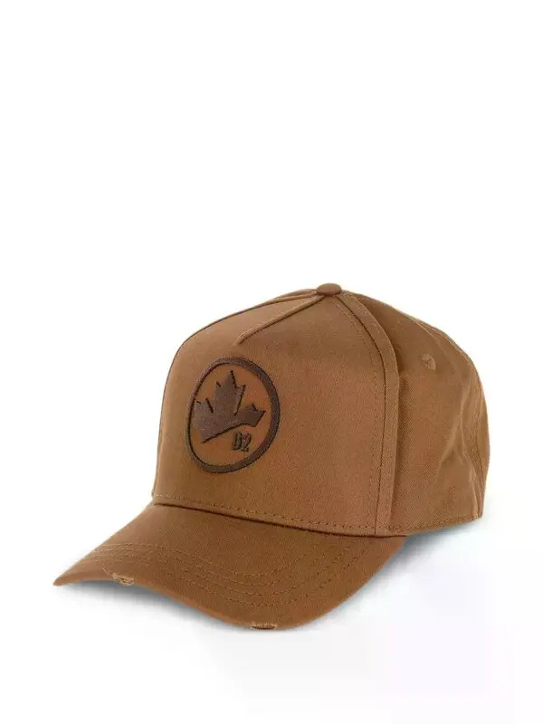 Dsquared2 Distressed Logo Patch Baseball Cap