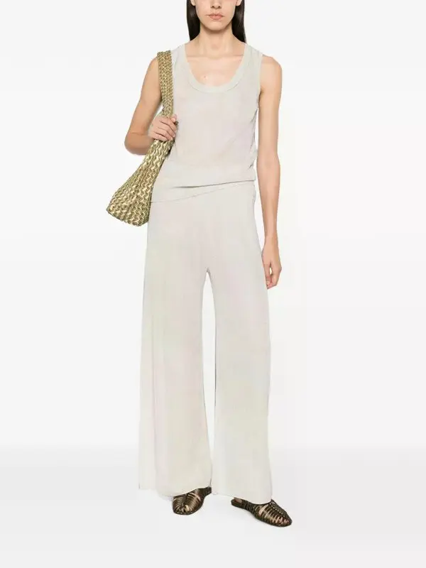 NENETTE Metallic-effect Tank Top