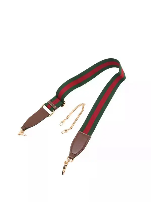 Gucci Mini Gg Supreme Web Horsebit 1955 Satchel - Neutrals