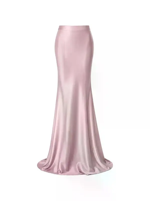GEMY MAALOUF Satin Floor-length Mermaid Skirt