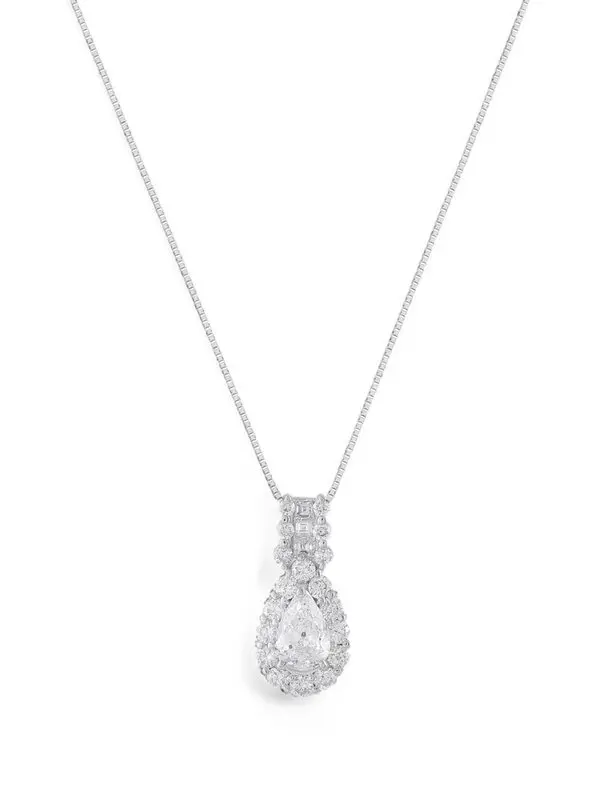 LB EXCLUSIVE Diamond Necklace - Silver