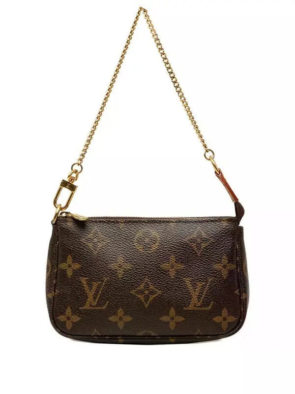 LOUIS VUITTON 2014 Monogram Mini Pochette Accessoires Handbag