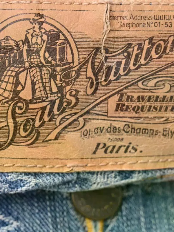 LOUIS VUITTON Monogram Straight-leg Jeans