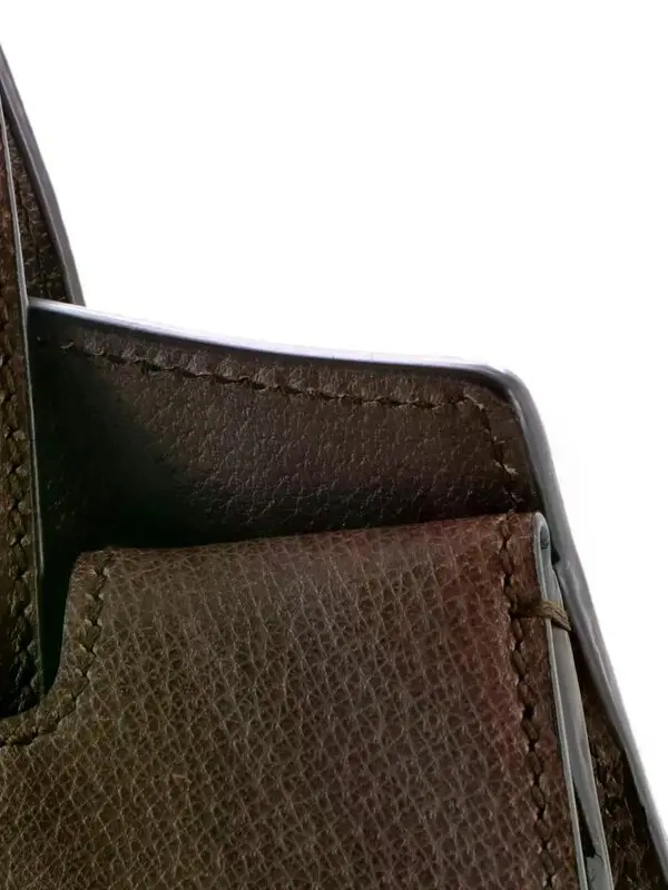 Gucci Leather Medium Tote Bag With Butterfly Embellishment