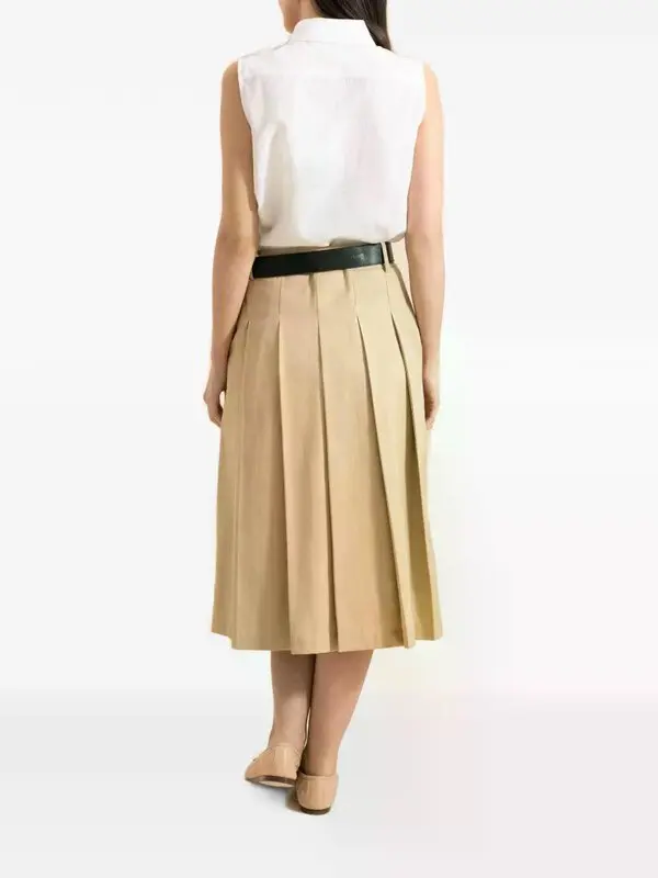 DMN PARIS Jupe Sienna Pleated Midi Skirt