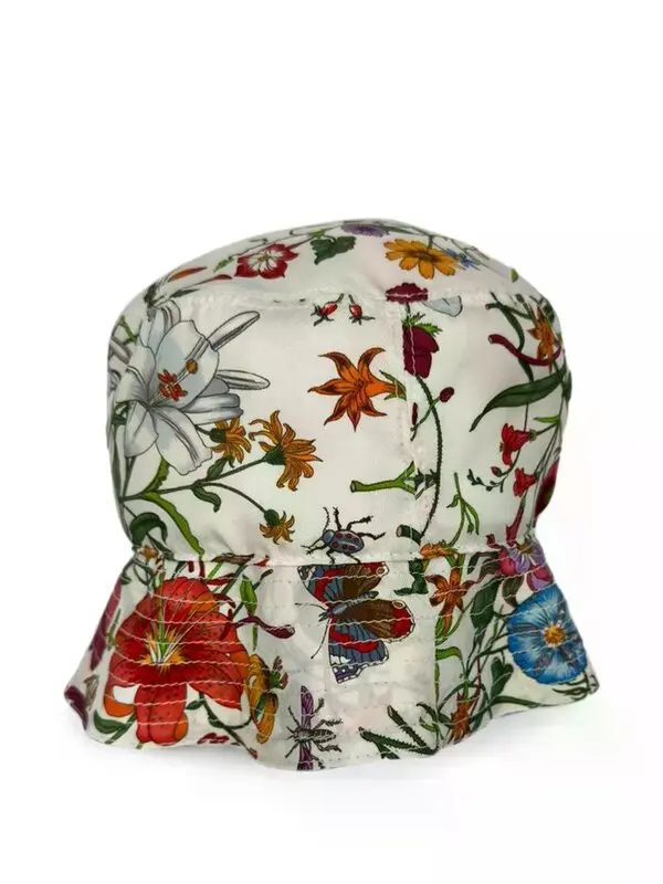 Gucci 2020s Flora Printed Bucket Hat