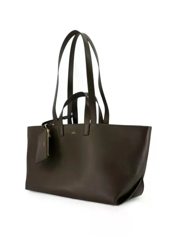 A.p.c. Le Drummer Leather Shoulder Bag