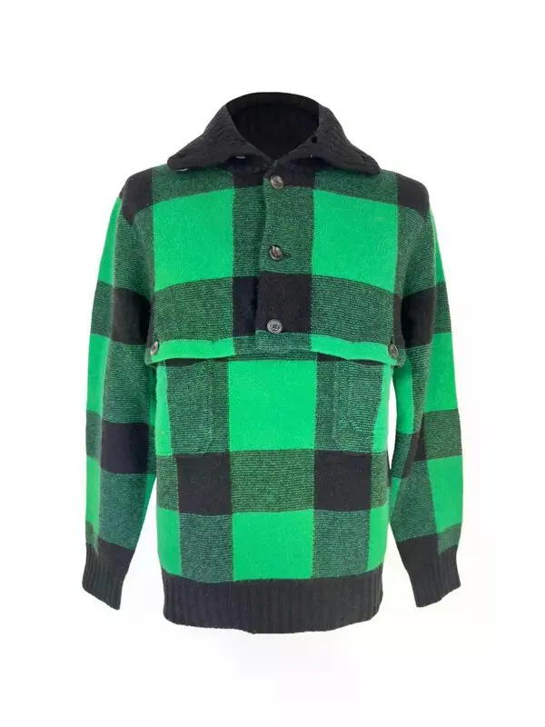 Ralph Lauren Plaid Wool Sweater