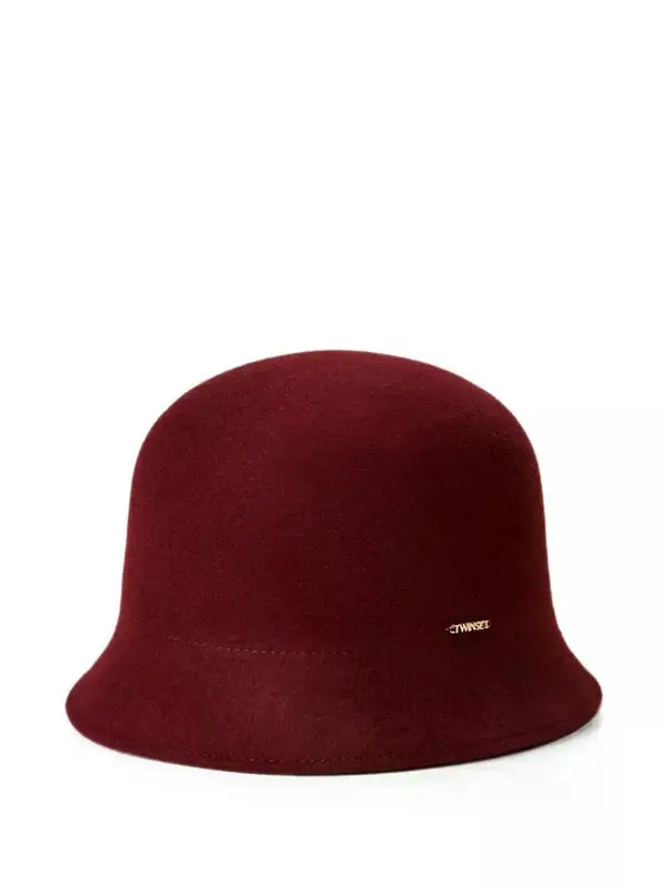 TWINSET Wool Felted Cloche Hat