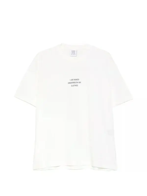 Vetements Slogan-print T-shirt