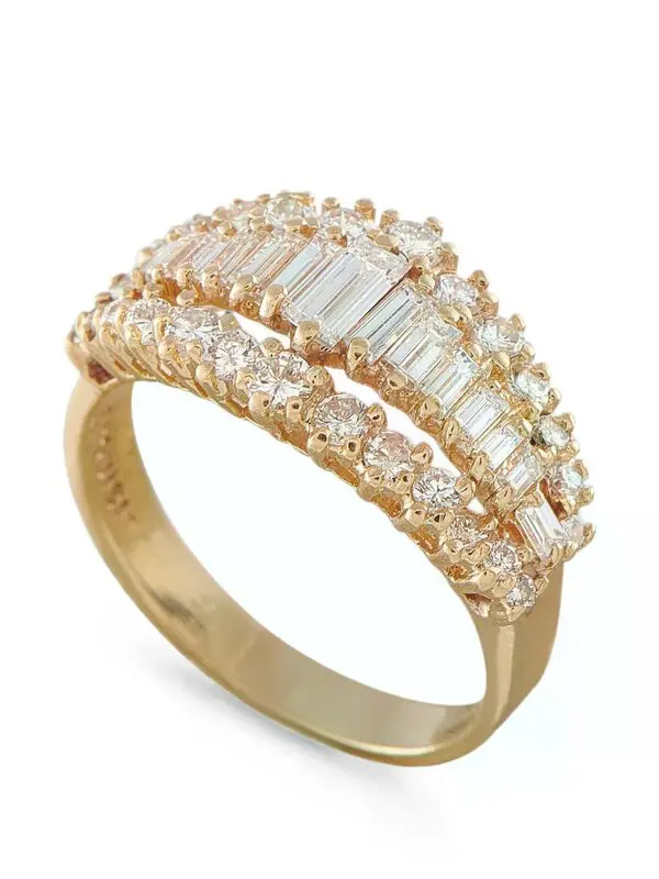 LB EXCLUSIVE 14k Yellow Diamond Dome Ring - Gold
