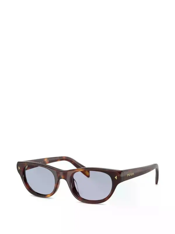 Prada Tortoiseshell-effect Sunglasses