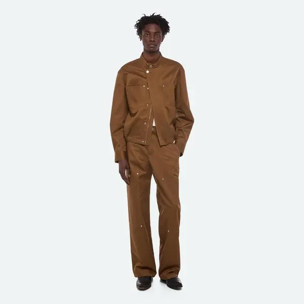 Helmut Lang Moto Trucker Jacket - Fawn